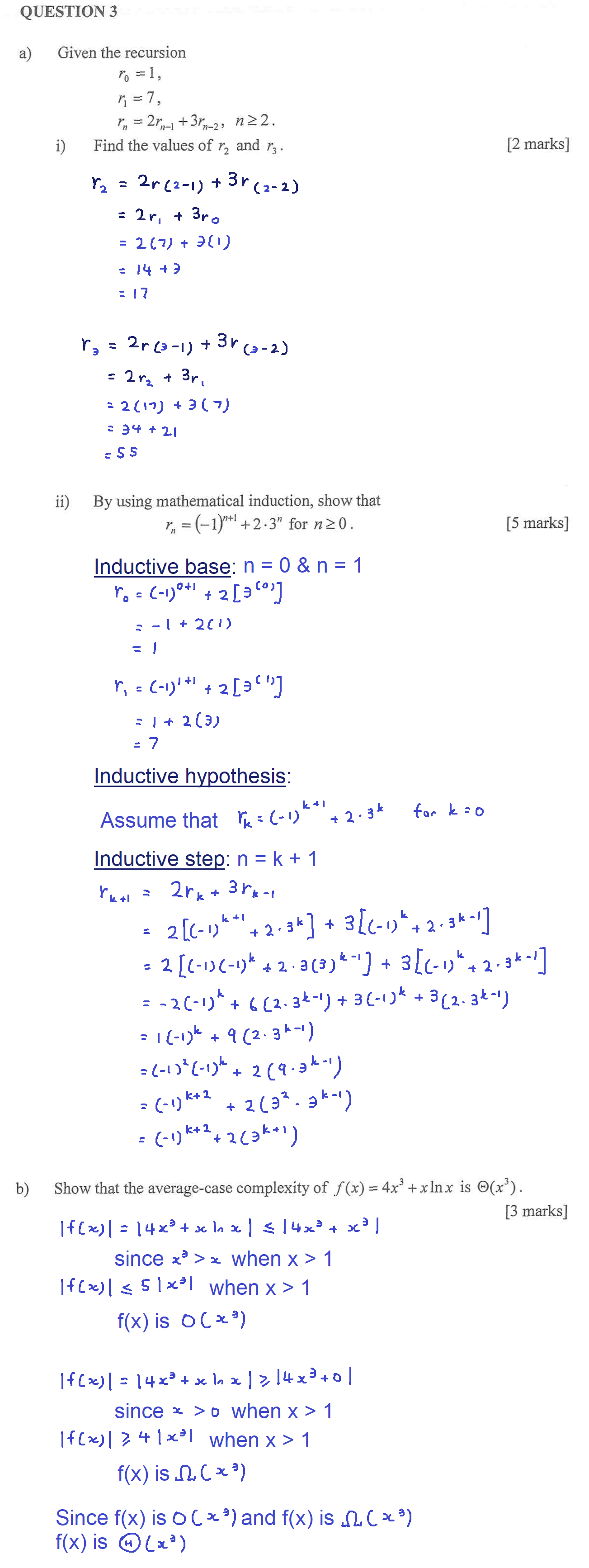 Exam questions - TMA 1201